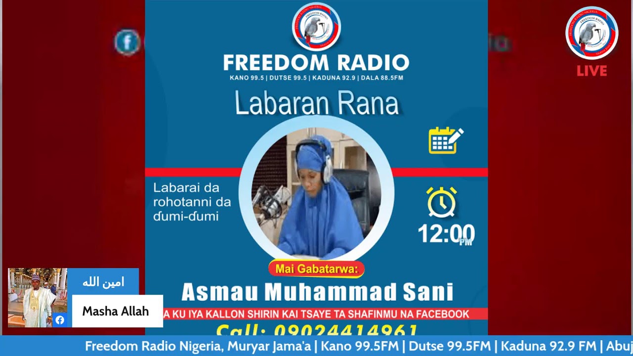 Labaran Rana 03-02-2022 – Freedom Radio Nigeria